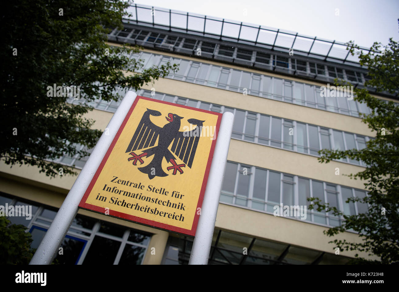Munich, Germany. 14th Sep, 2017. A the building housing the newly ...