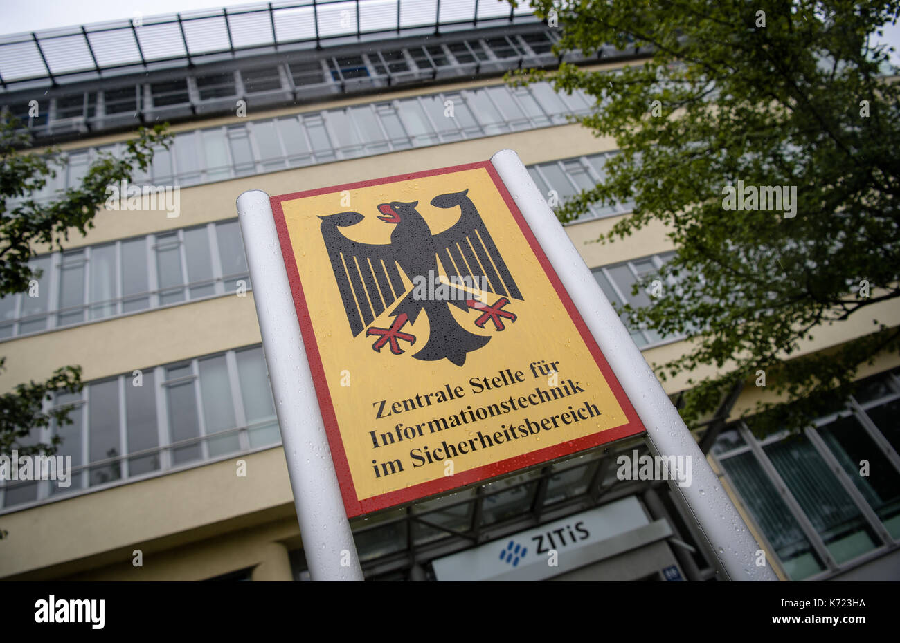 Munich, Germany. 14th Sep, 2017. A the building housing the newly ...