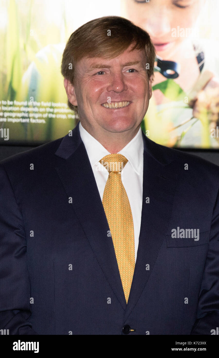 Berkel en Rodenrijs, Netherlands. 14th Sep, 2017. King Willem-Alexander ...