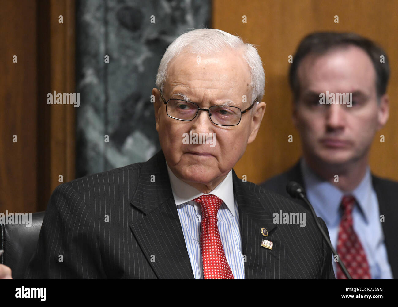 United States Senator Orrin Hatch (Republican of Utah), chairman, US ...