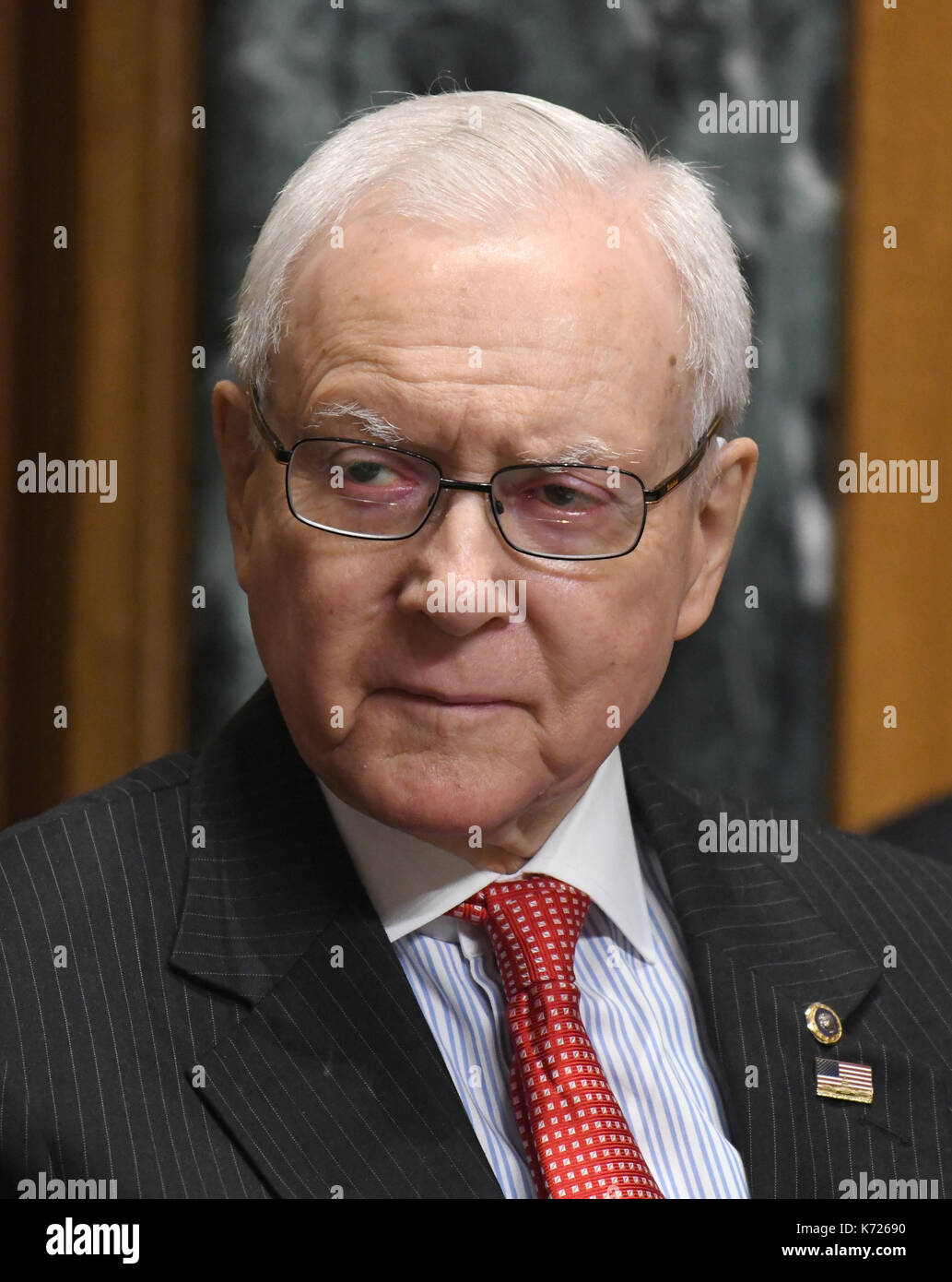 United States Senator Orrin Hatch (Republican of Utah), chairman, US ...