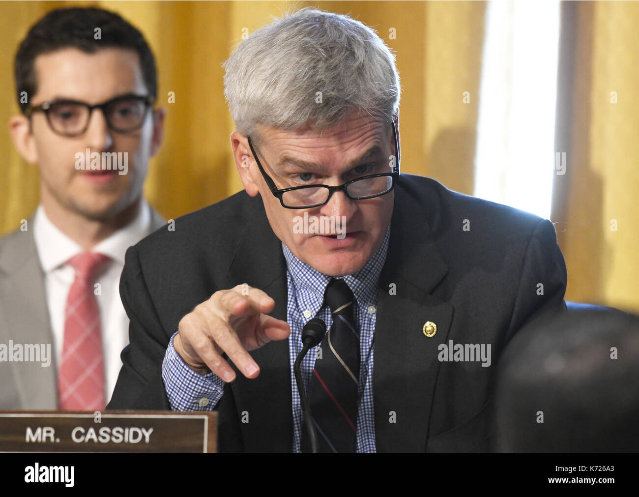 United States Senator Bill Cassidy (Republican of Louisiana) questions ...