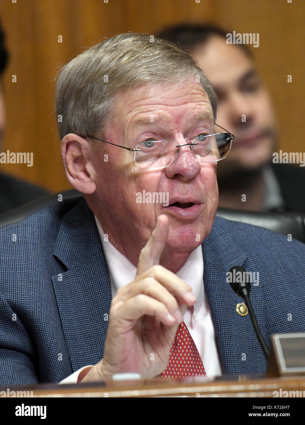 Washington, USA. 14th Sep, 2017. United States Senator Johnny Isakson ...