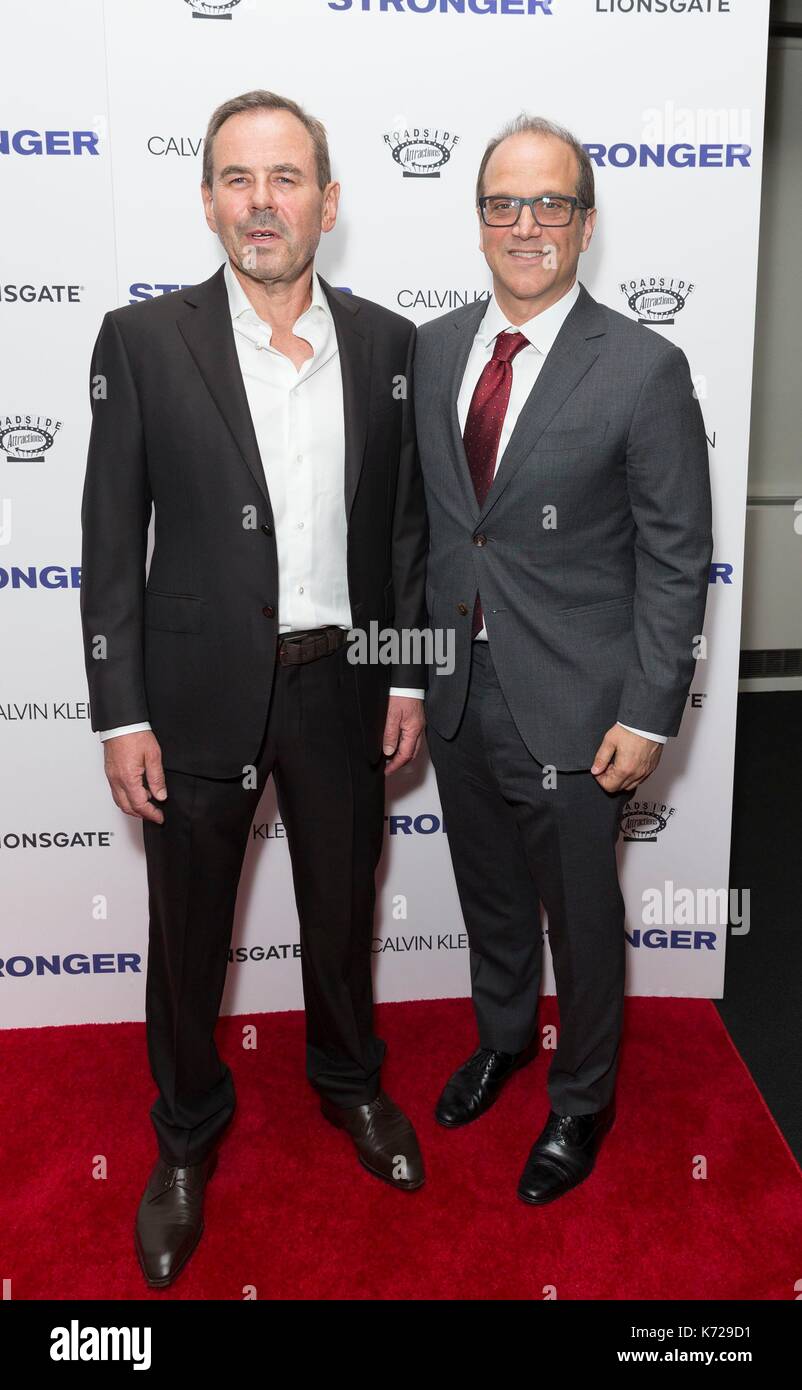 New York, NY, USA. 14th Sep, 2017. Michel Litvak, Gary Michael Walters ...