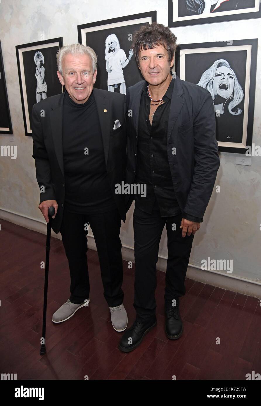 New York, NY, USA. 14th Sep, 2017. Gilson Lavis, Clem Burke of Blondie ...