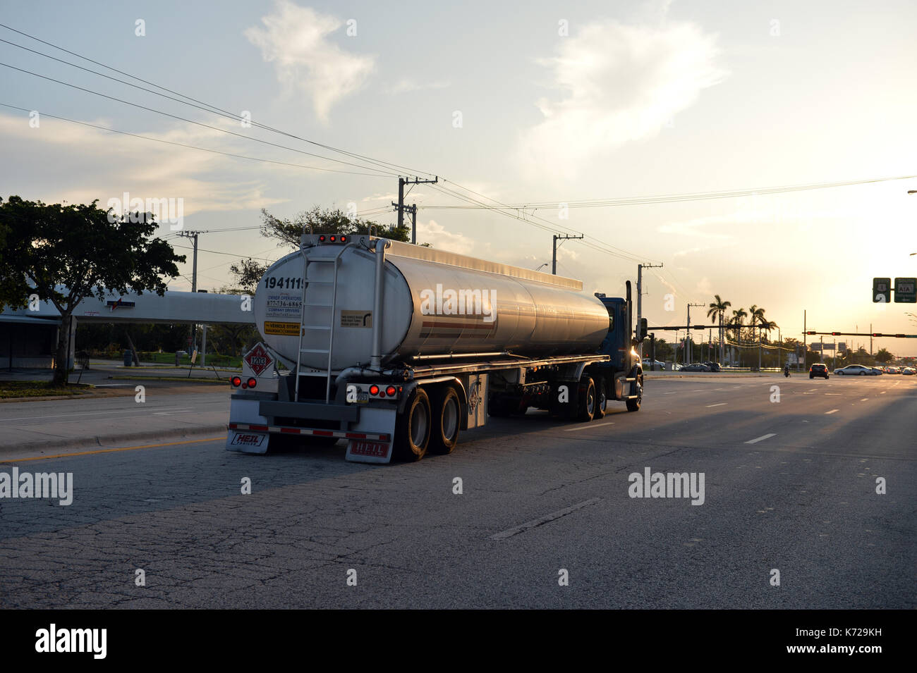 Gas tanker at port of fort luaderdale hi-res stock photography and ...