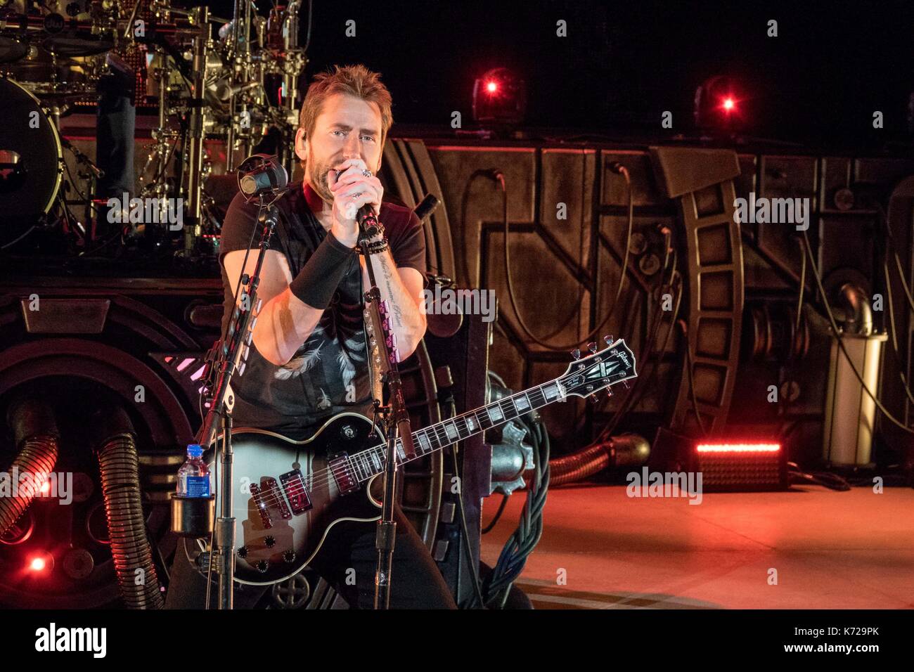 Morrison, Colorado, USA. 12th Sep, 2017. CHAD KROEGER of Nickelback at ...