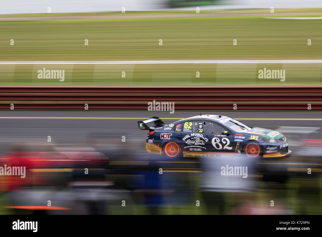 Melbourne, Australia. 15th Sep, 2017. Alex Rullo 62 driving for Lucas ...