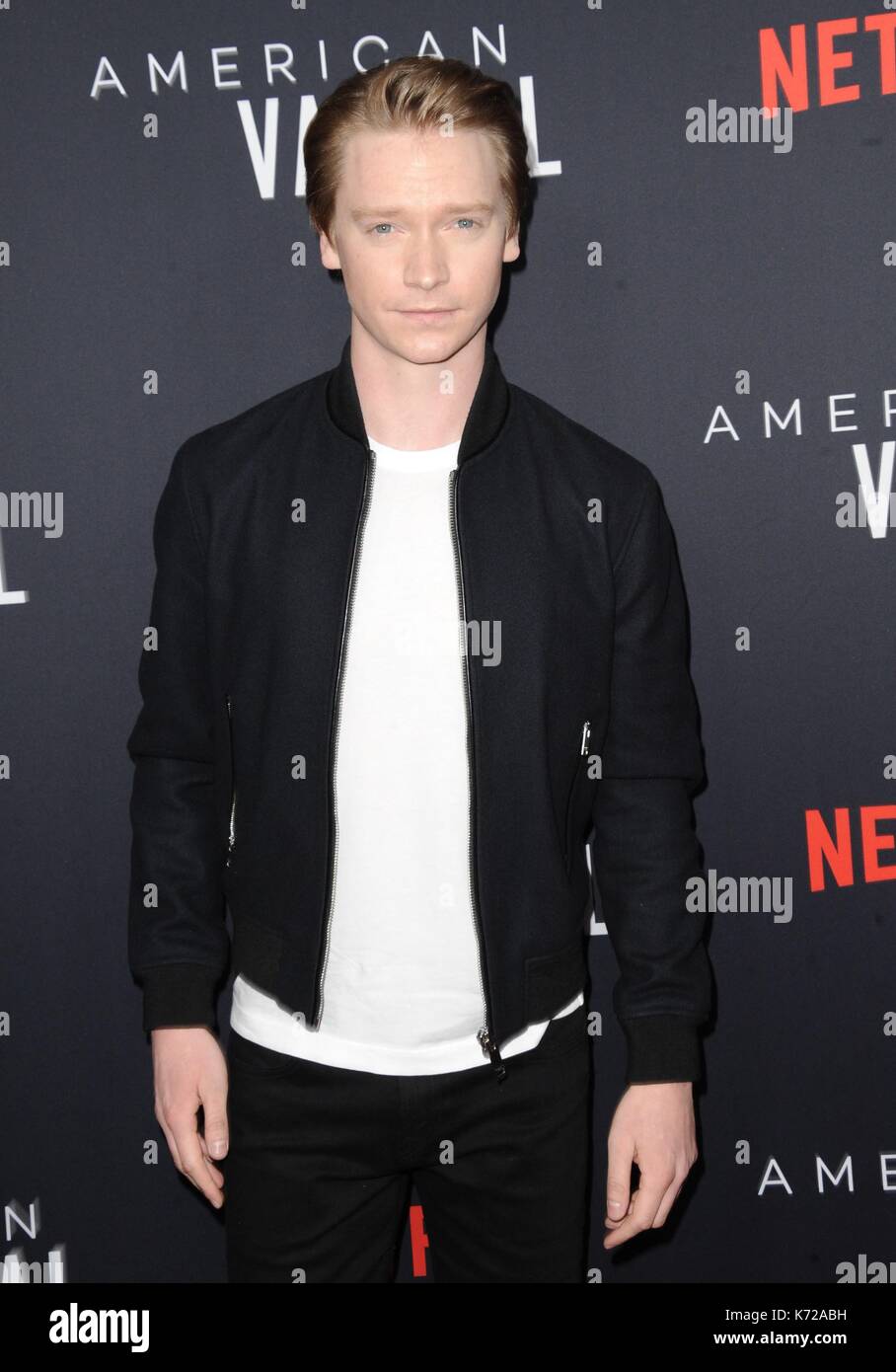 Los Angeles, California, USA. 14th Sep, 2017. Calum Worthy at arrivals ...