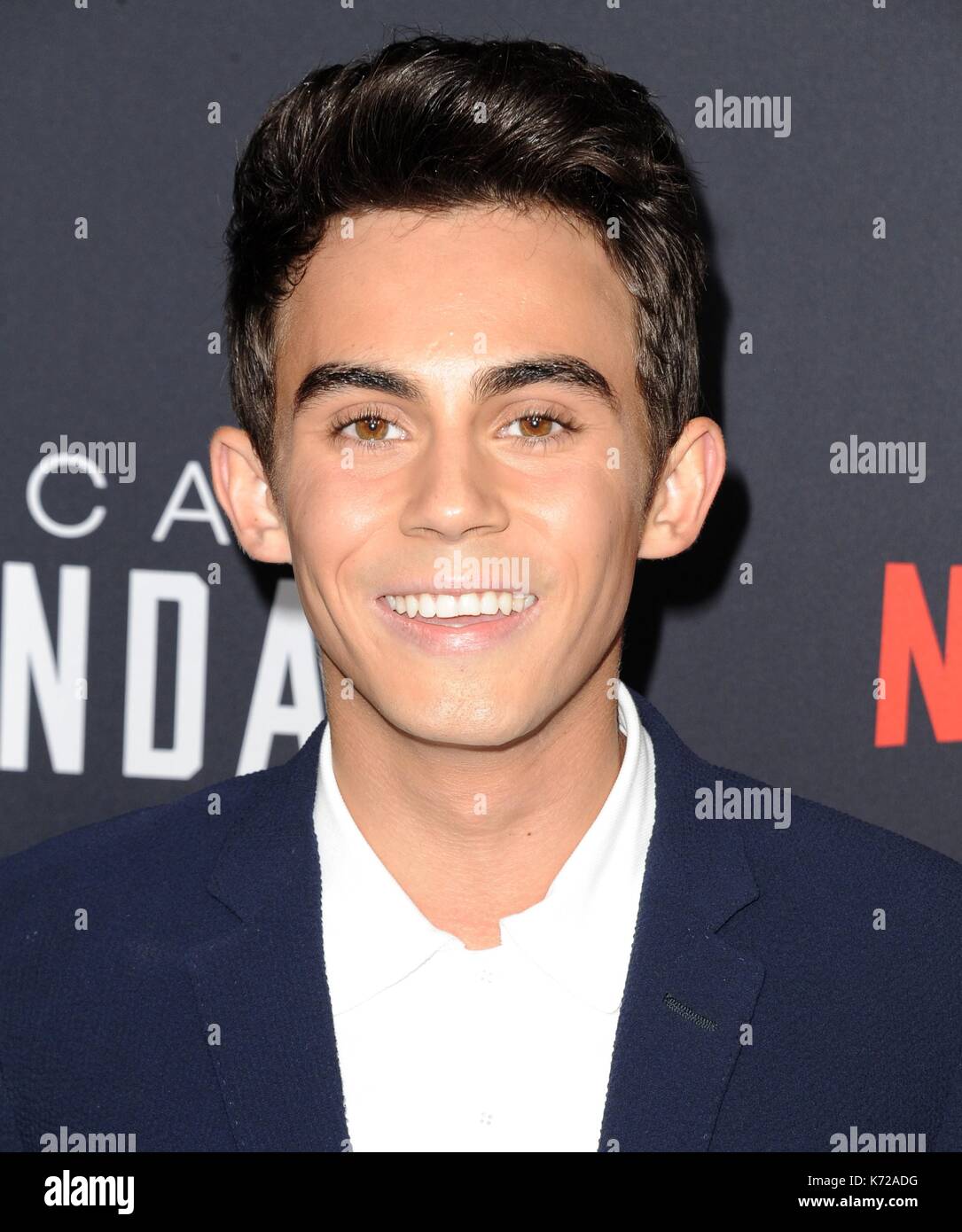 Los Angeles, California, USA. 14th Sep, 2017. Tyler Alvarez at arrivals ...