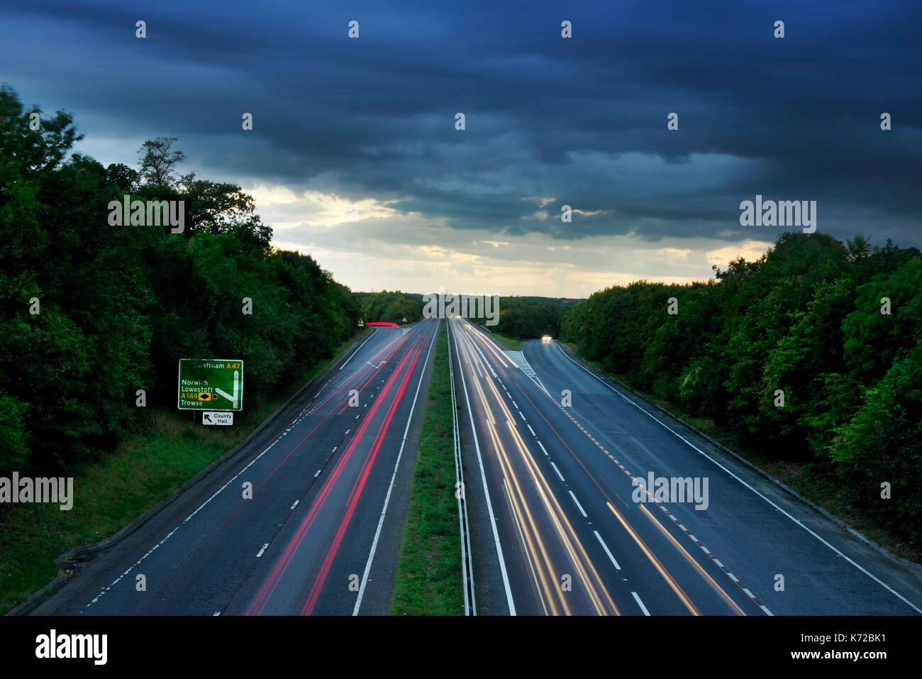 A47 motorway hi-res stock photography and images - Alamy