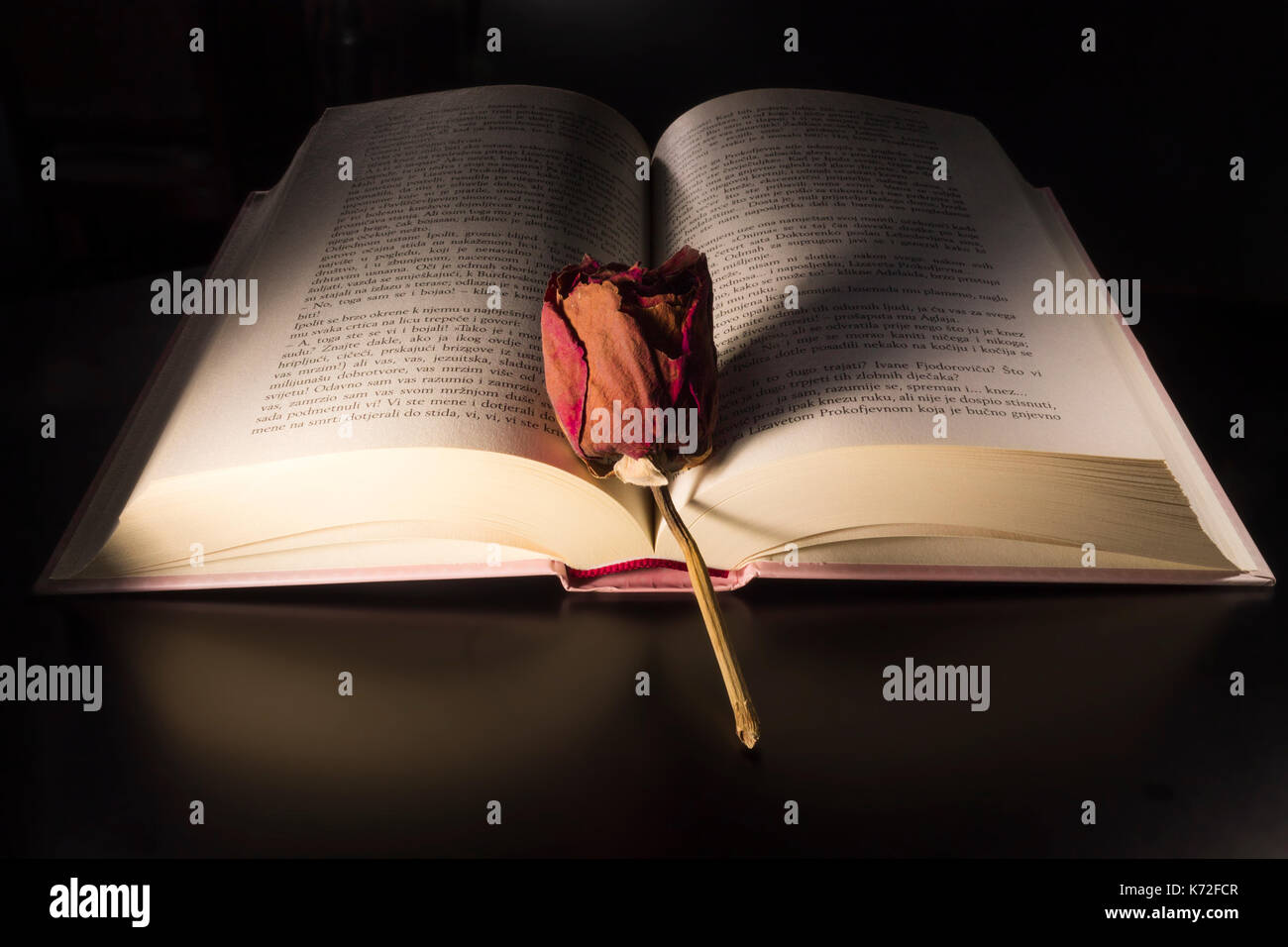 Rose book cover hi-res stock photography and images - Alamy