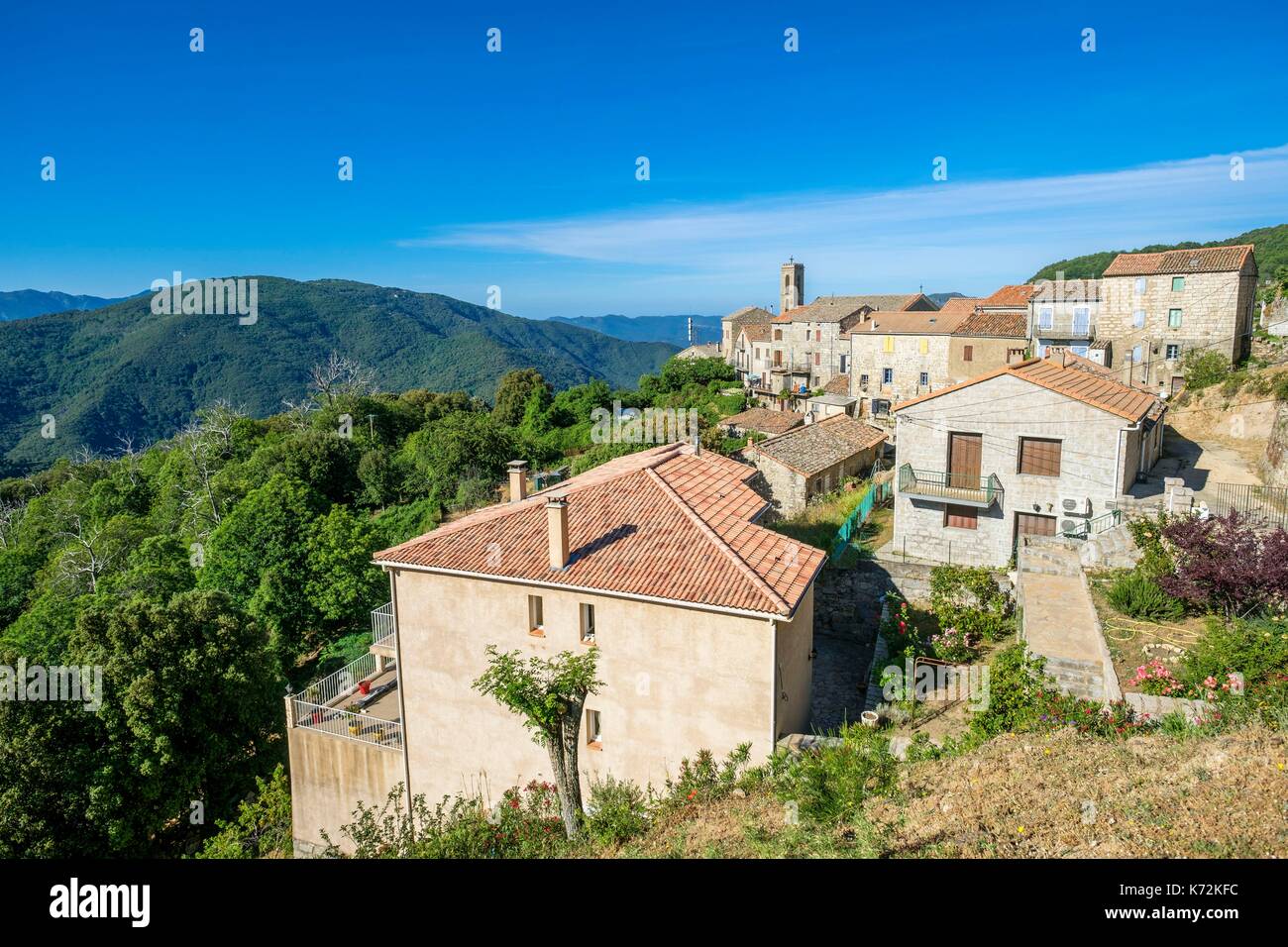 France, Corse-du Sud (2A), Alta Rocca region, Mare a Mare Sud hiking ...