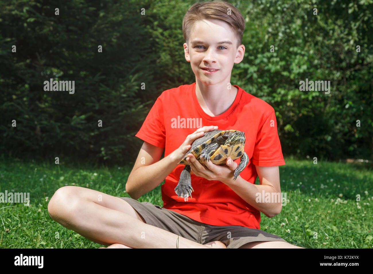 Turtle boy hi-res stock photography and images - Alamy