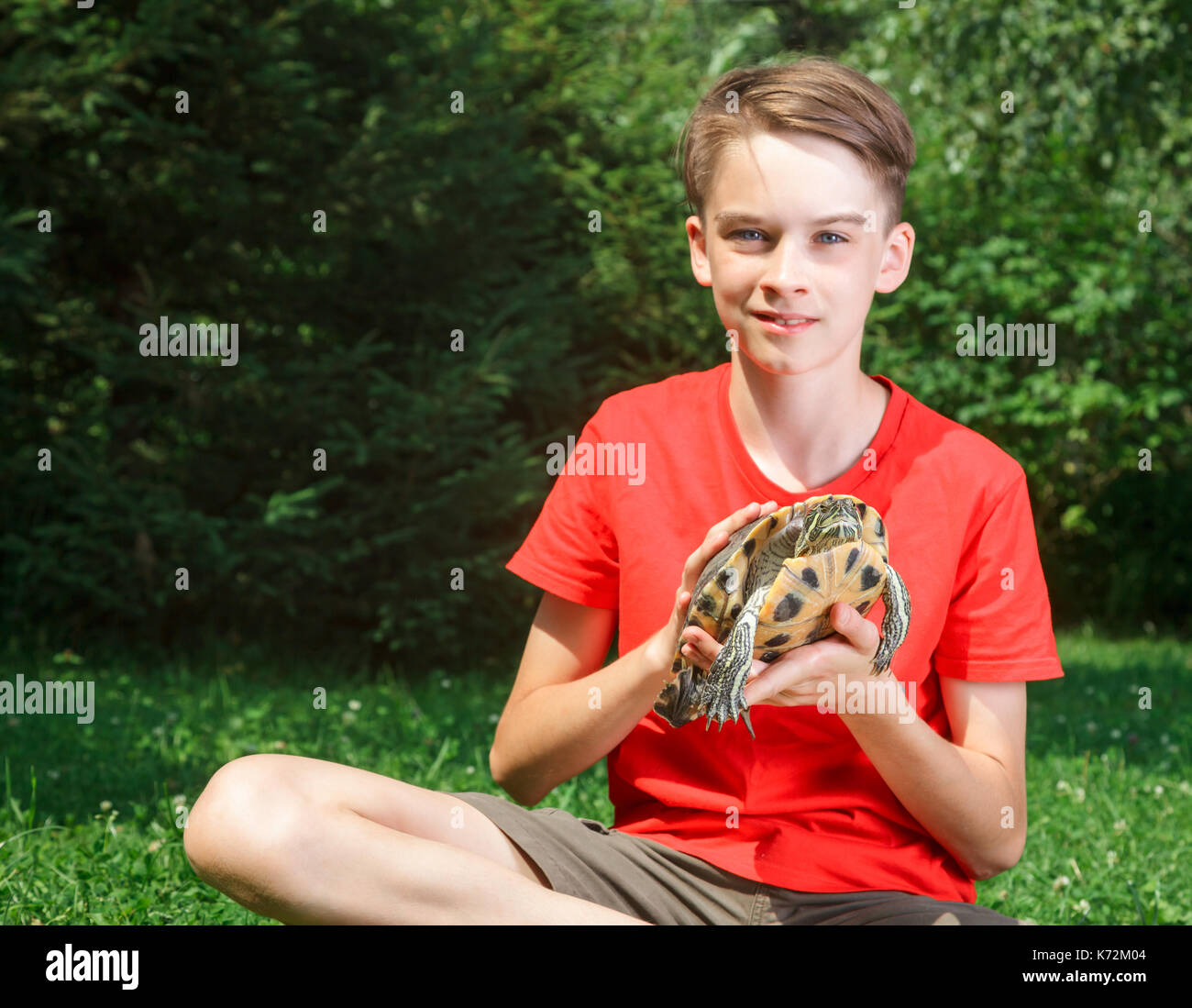 Turtle boy hi-res stock photography and images - Alamy