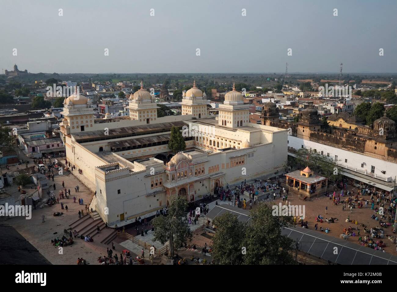 Orchha ram raja temple hi-res stock photography and images - Alamy