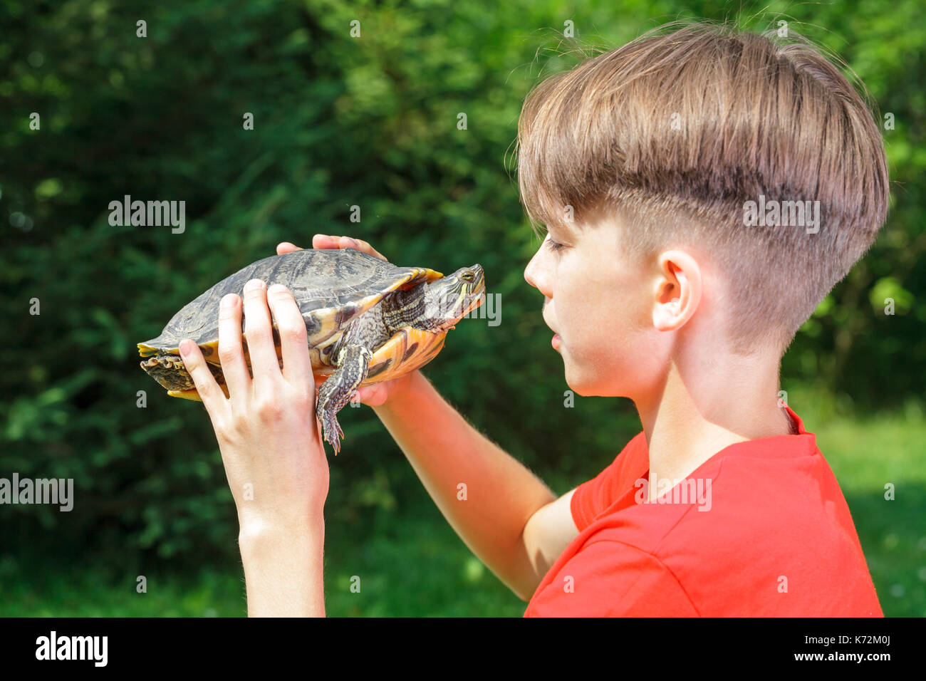 Turtle boy hi-res stock photography and images - Alamy