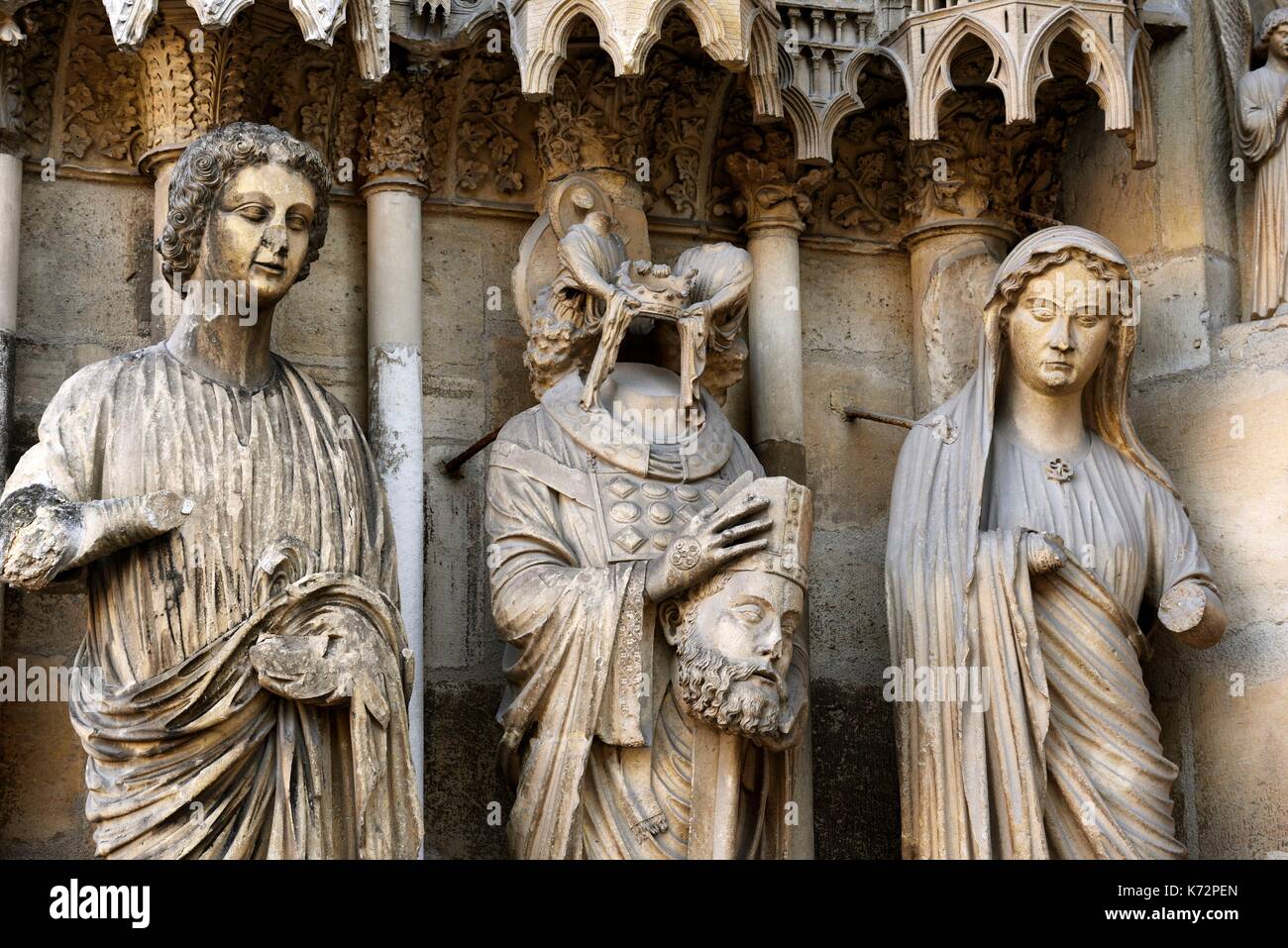 Reims Cathedral Sculpture
