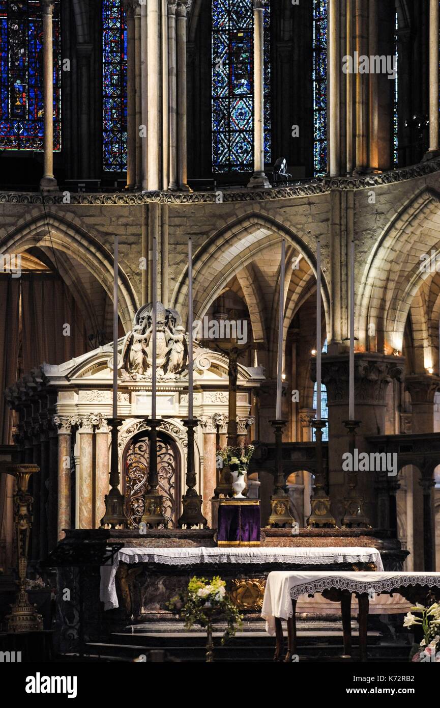 France, Marne, Reims, Saint Remi basilica listed as World Heritage by ...