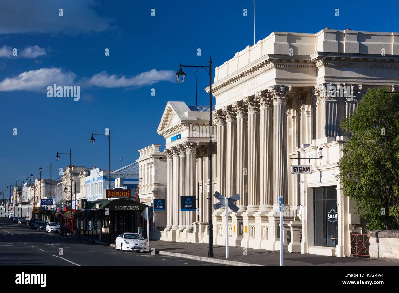 New Zealand, South Island, Otago, Oamaru, Victorian District, buildings ...