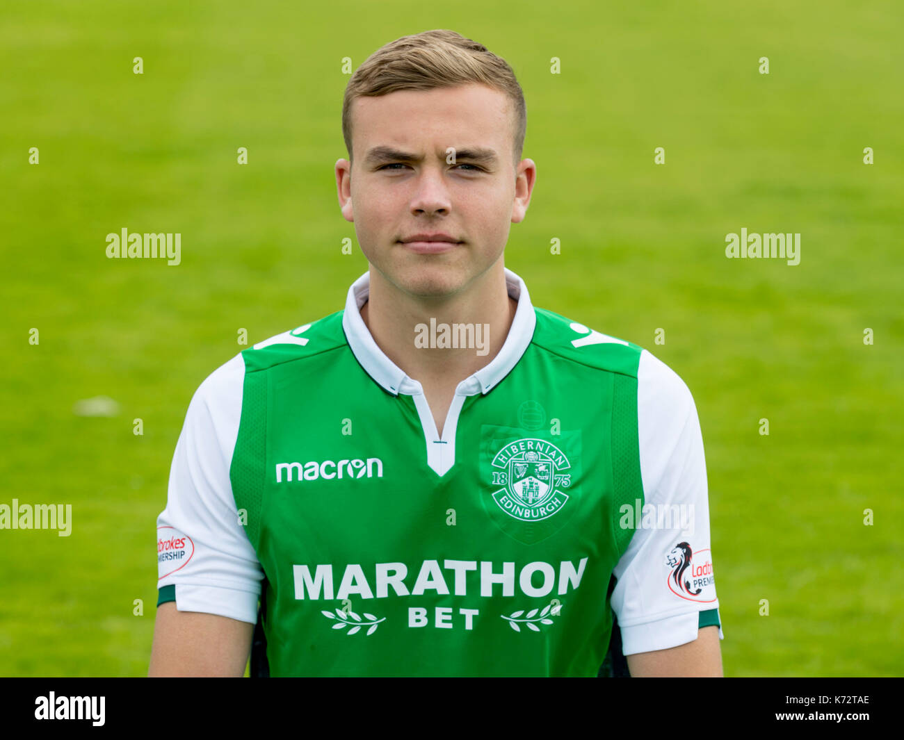 Ryan Porteous, Hibernian Stock Photo - Alamy