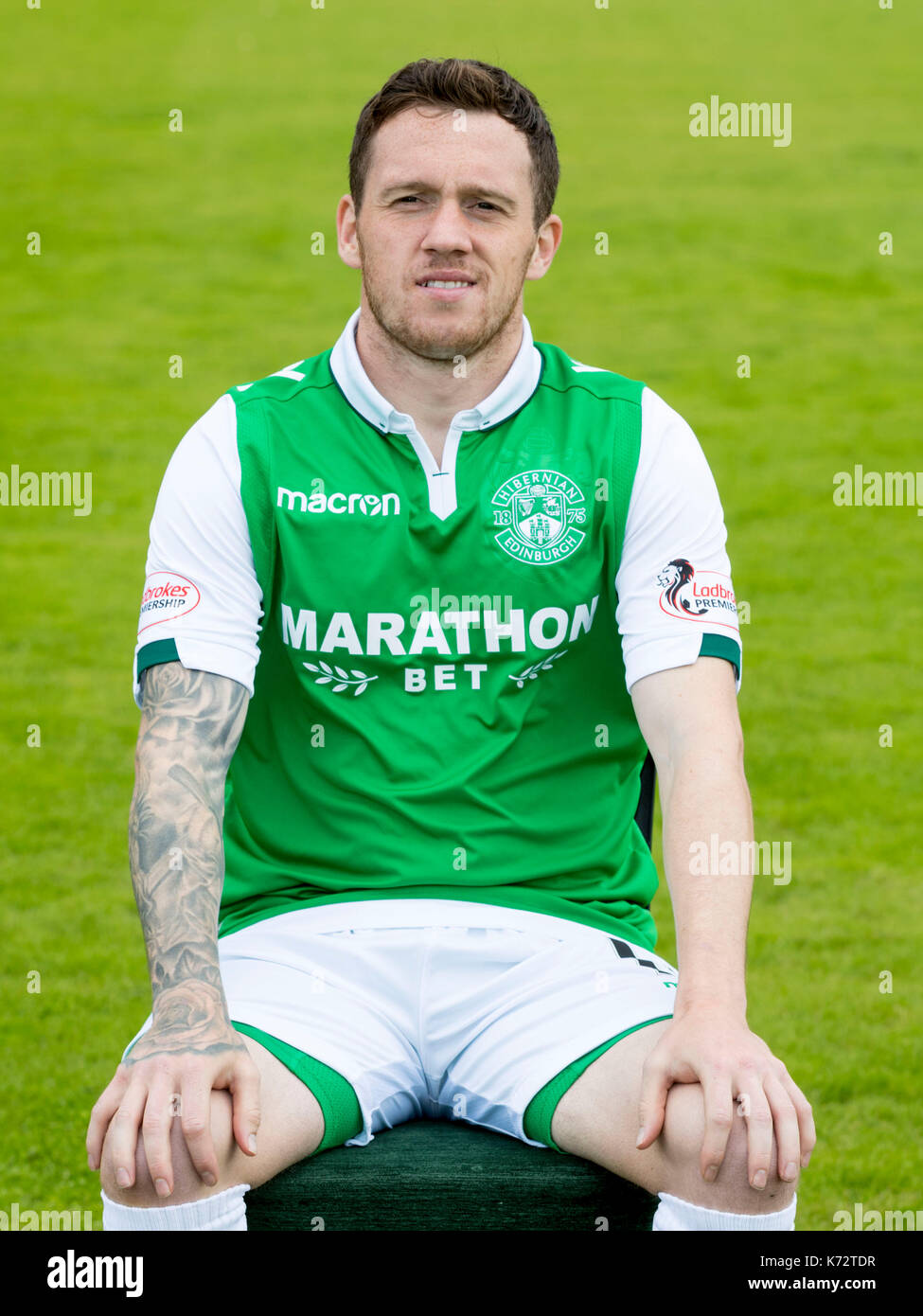 Danny Swanson, Hibernian Stock Photo - Alamy