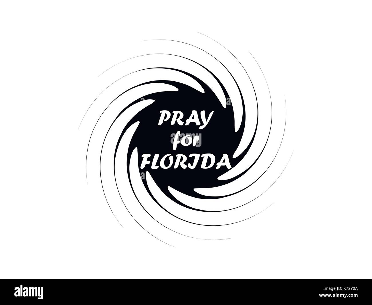 Irma hurricane symbol, natural disaster, tornado icon. Vector ...