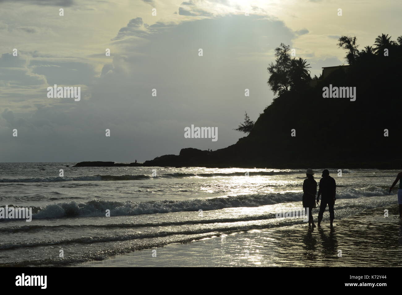 Baga beach, Goa Stock Photo - Alamy