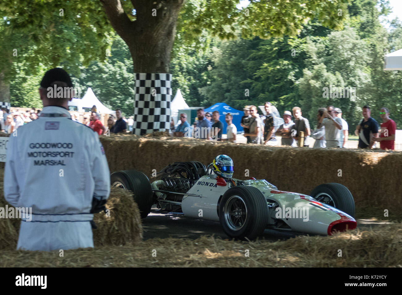 Honda RA300 1967 Formula 1 car driven by Gordon Shedden at the Goodwood ...