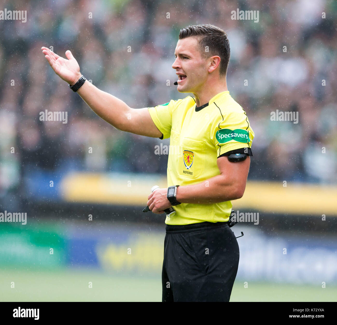 Referee Nick Walsh Stock Photo - Alamy