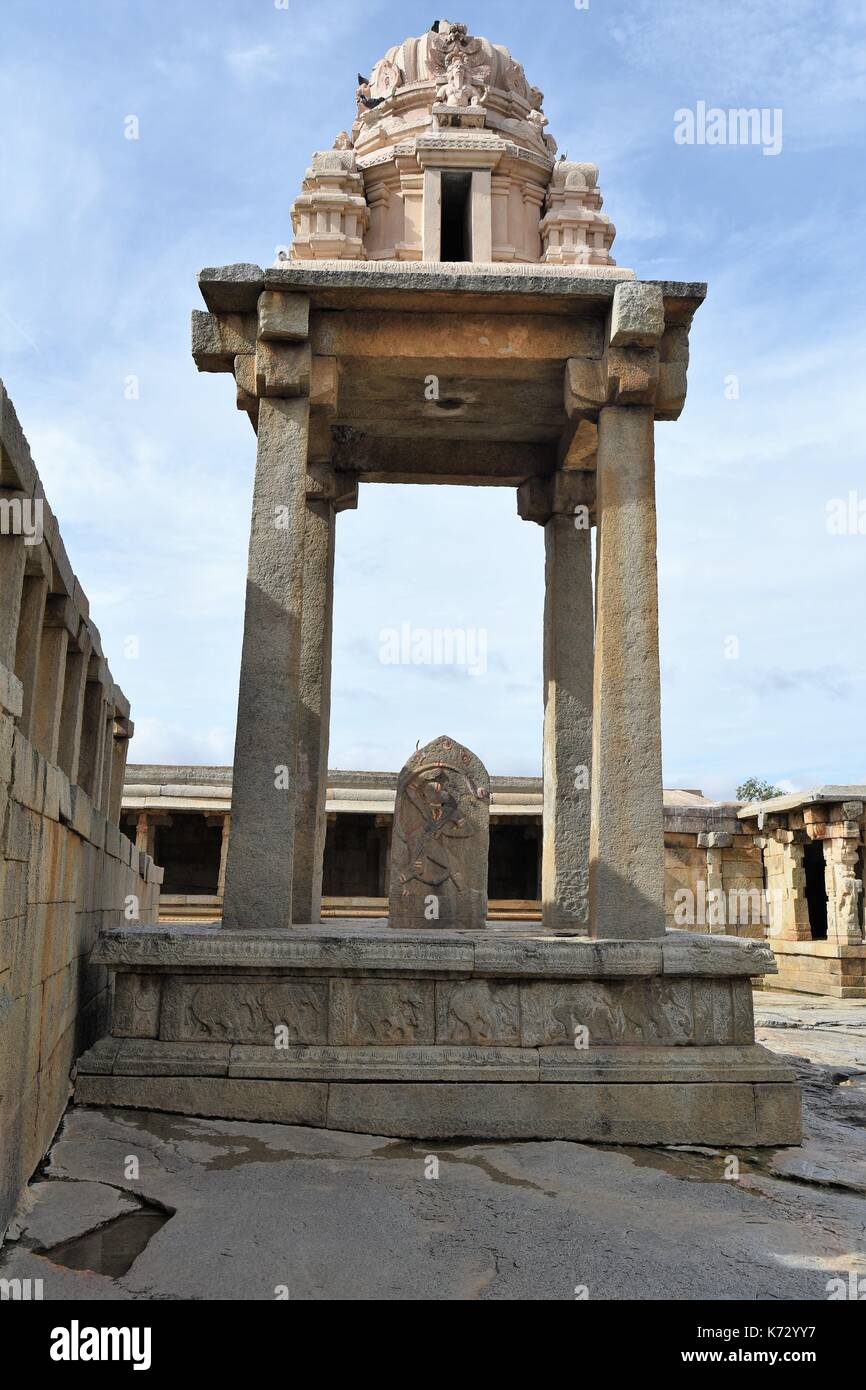 Veerabhadra Temple, Lepakshi India Stock Photo - Alamy