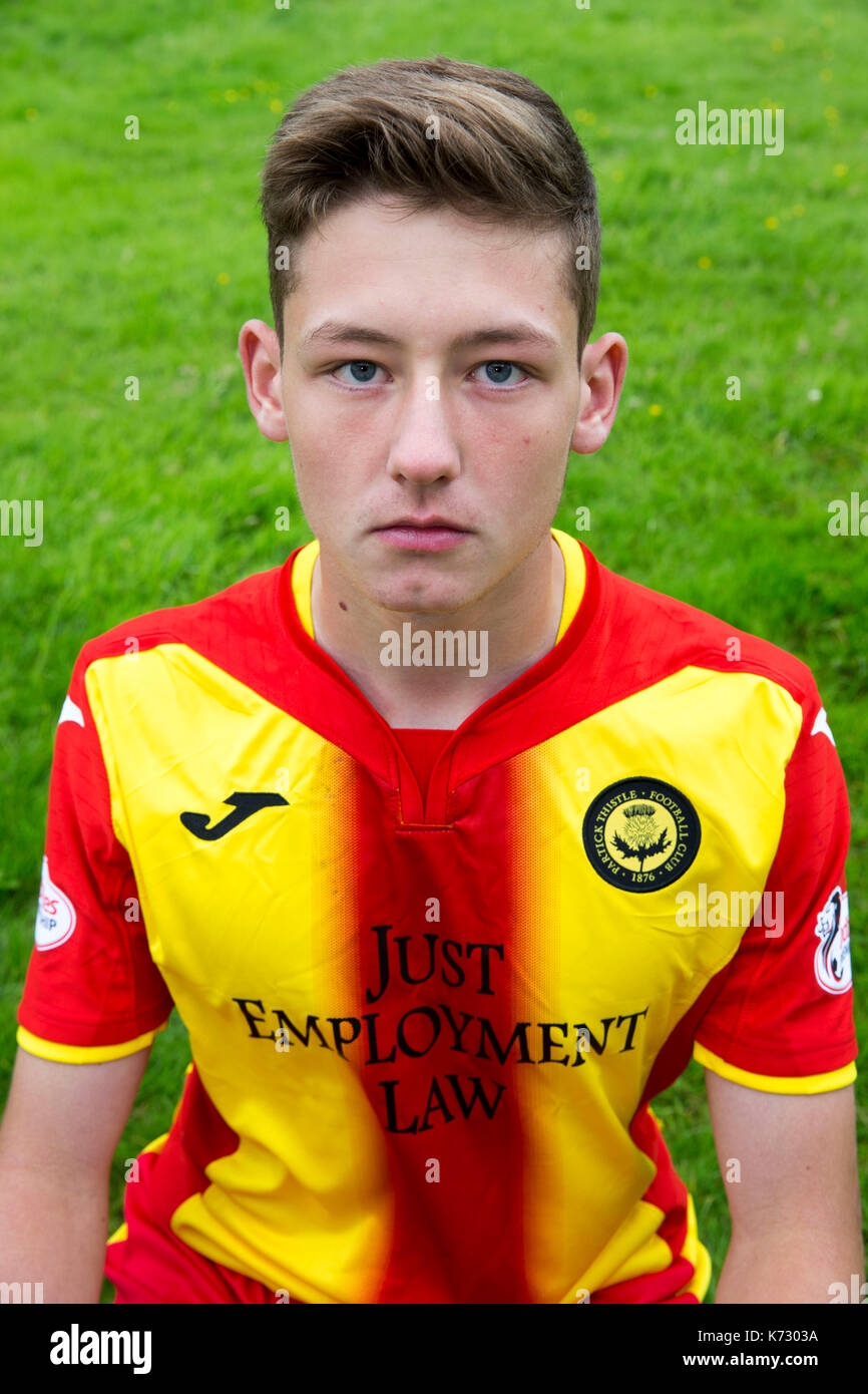 Partick Thistle's Lee Duncanson Stock Photo - Alamy