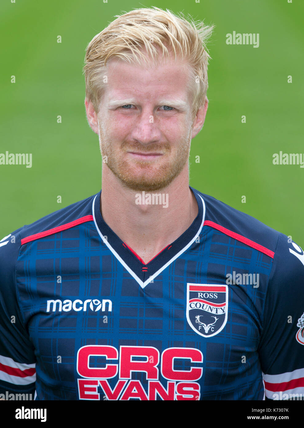 Ross County's Thomas Mikkelsen Stock Photo - Alamy