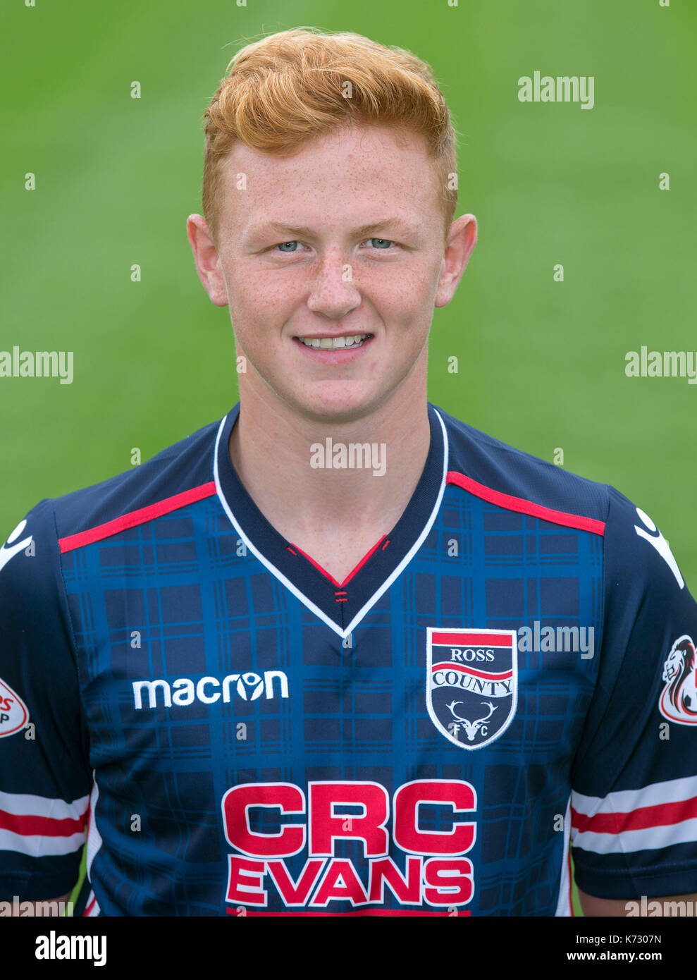 Ross County's Russell Dingwall Stock Photo - Alamy