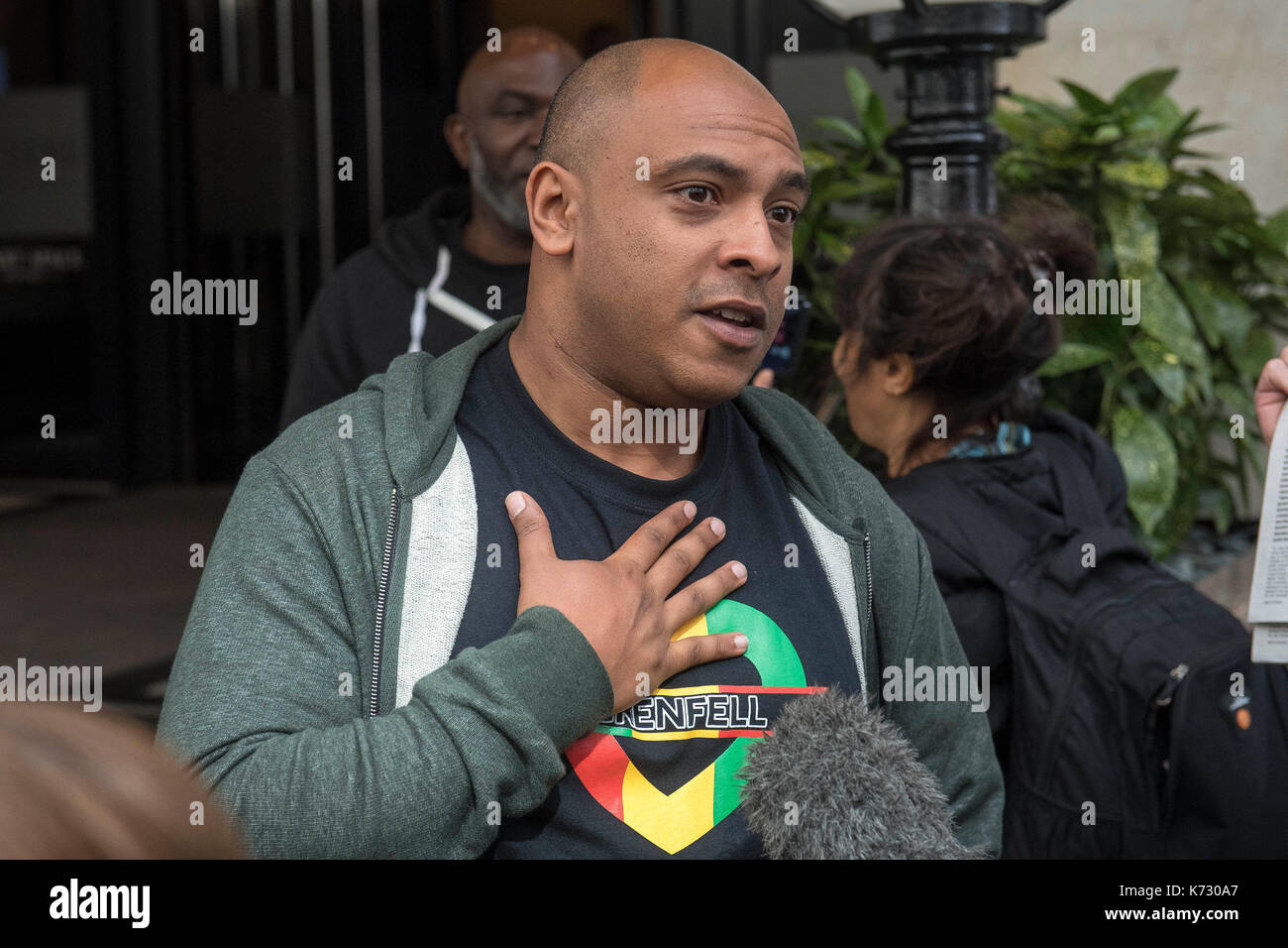 Karim Mussilhy, whose uncle Hesham Rahman died on the 21st floor of ...