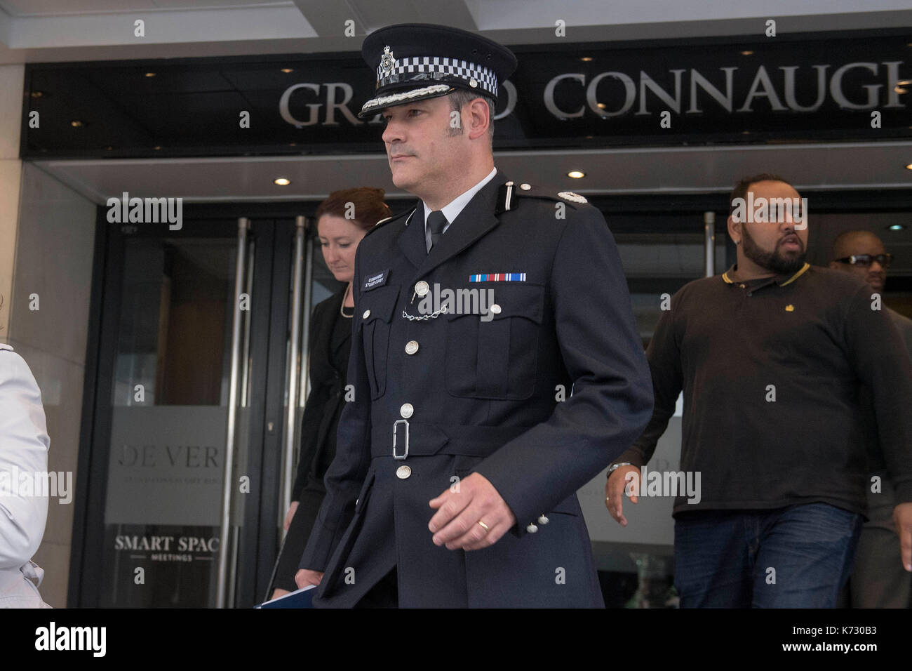 Metropolitan Police Commander Stuart Cundy after the first preliminary ...