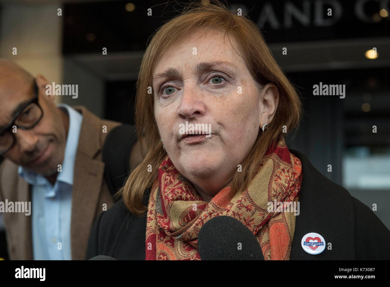 Emma Dent Coad MP for Kensington after the first preliminary hearing in ...