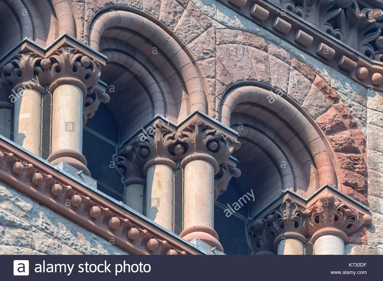 Richardsonian Romanesque Style Stock Photos & Richardsonian Romanesque ...