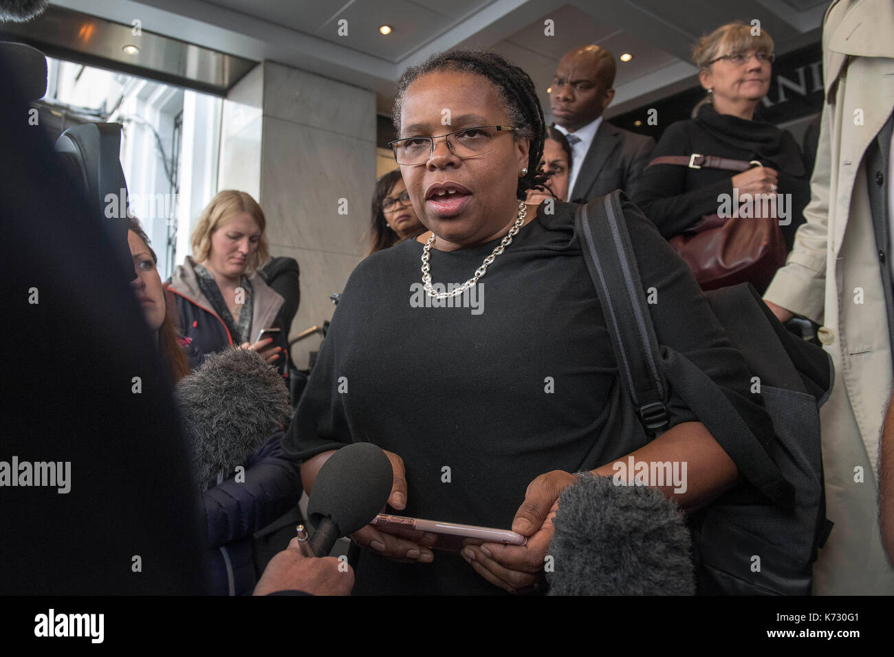 Marcia Willis-Stewart, solicitor, after the first preliminary hearing ...
