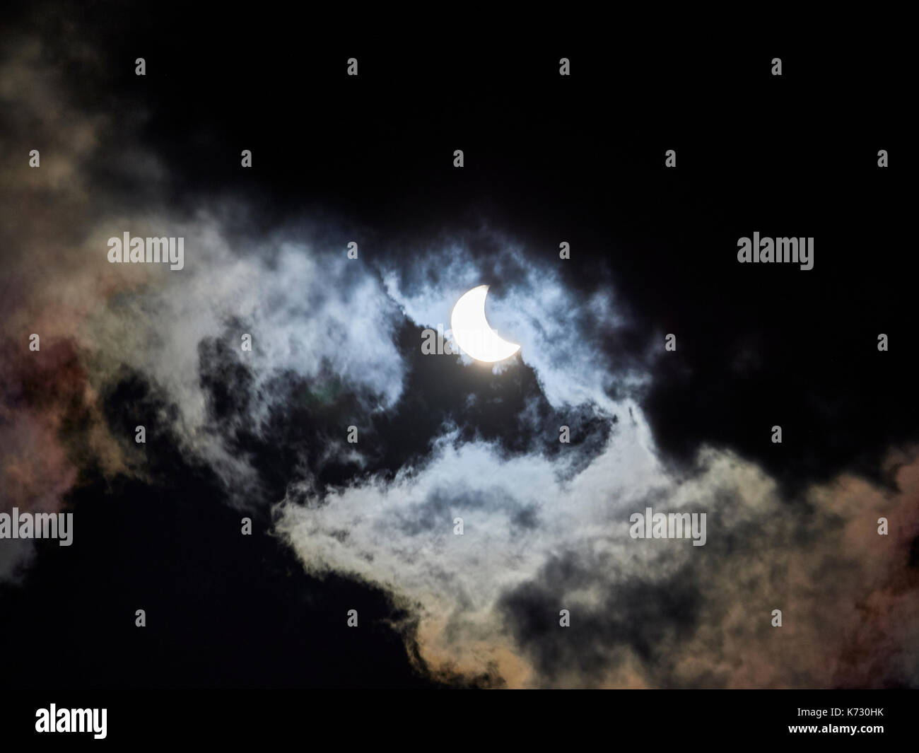 2017 Solar Eclipse Stock Photo - Alamy