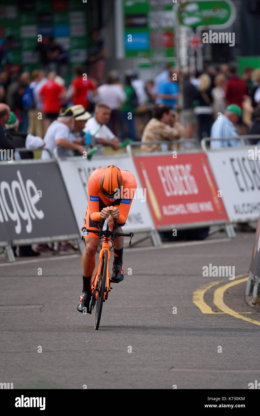 Jonas Koch of CCC racing in Stage 5 of the OVO Energy Tour of Britain ...