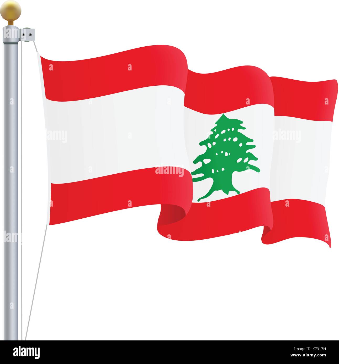 Lebanon flag hi-res stock photography and images - Alamy