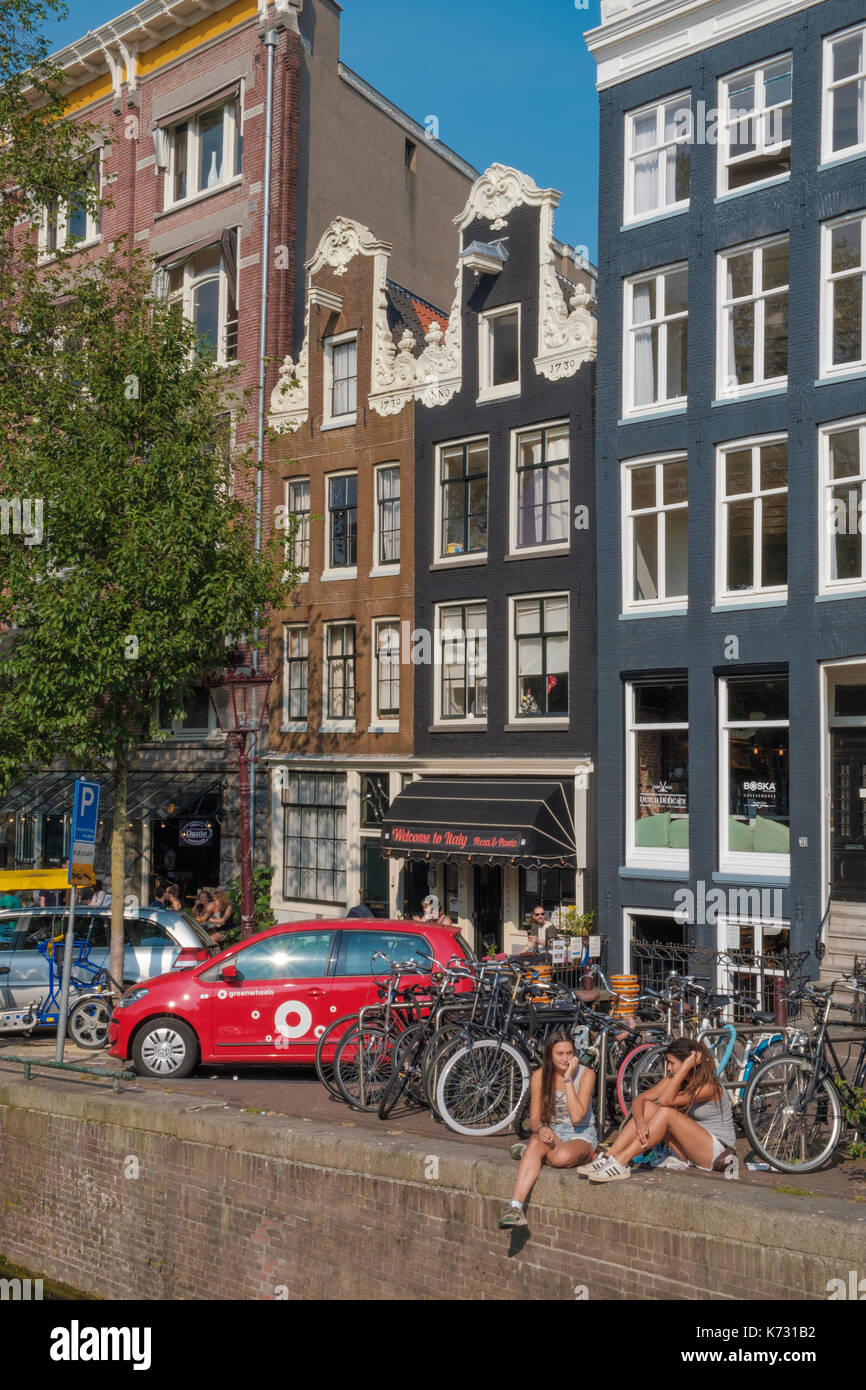 Amsterdam cycle lane hi-res stock photography and images - Alamy