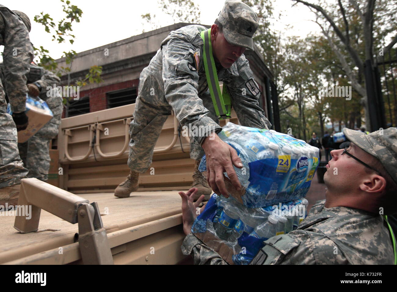 National Guard Food Distribution High Resolution Stock Photography and ...