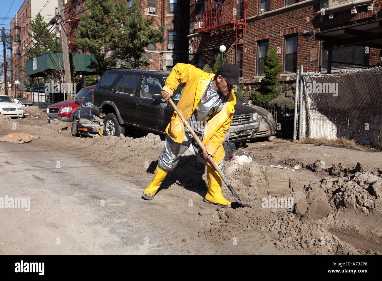 Hurricane Sandy Cleanup High Resolution Stock Photography and Images ...