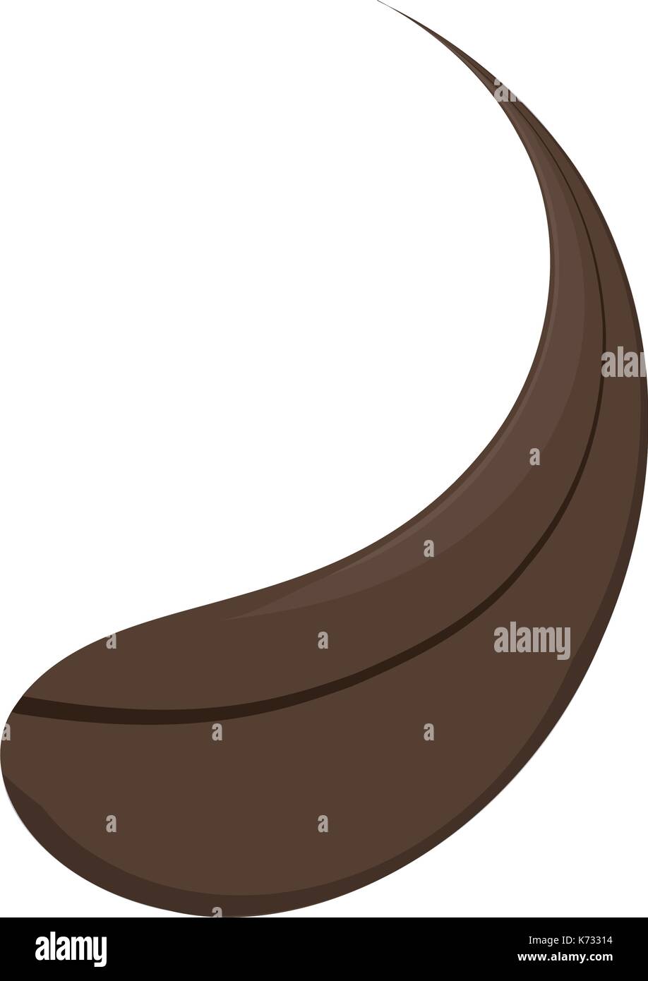 coffee drop icon over white background vector illustration Stock Vector ...