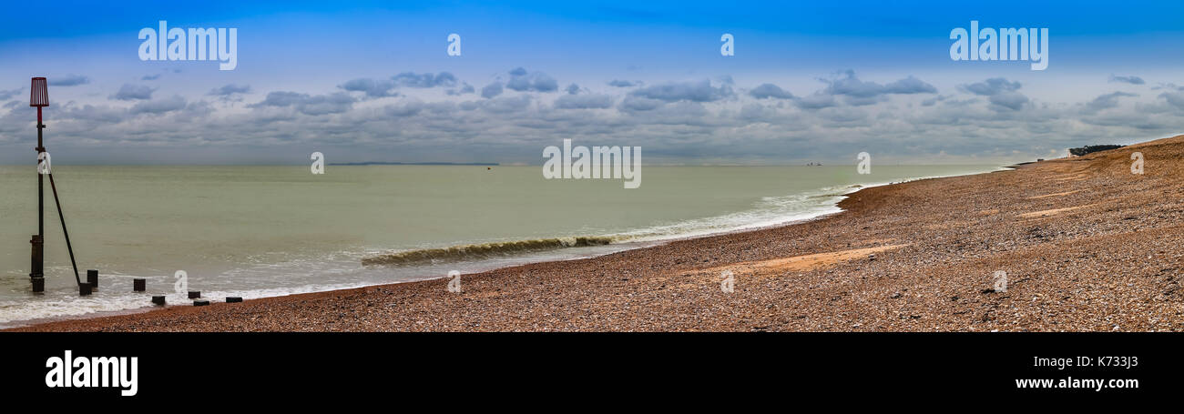 The French Coast as seen from Kent Stock Photo - Alamy