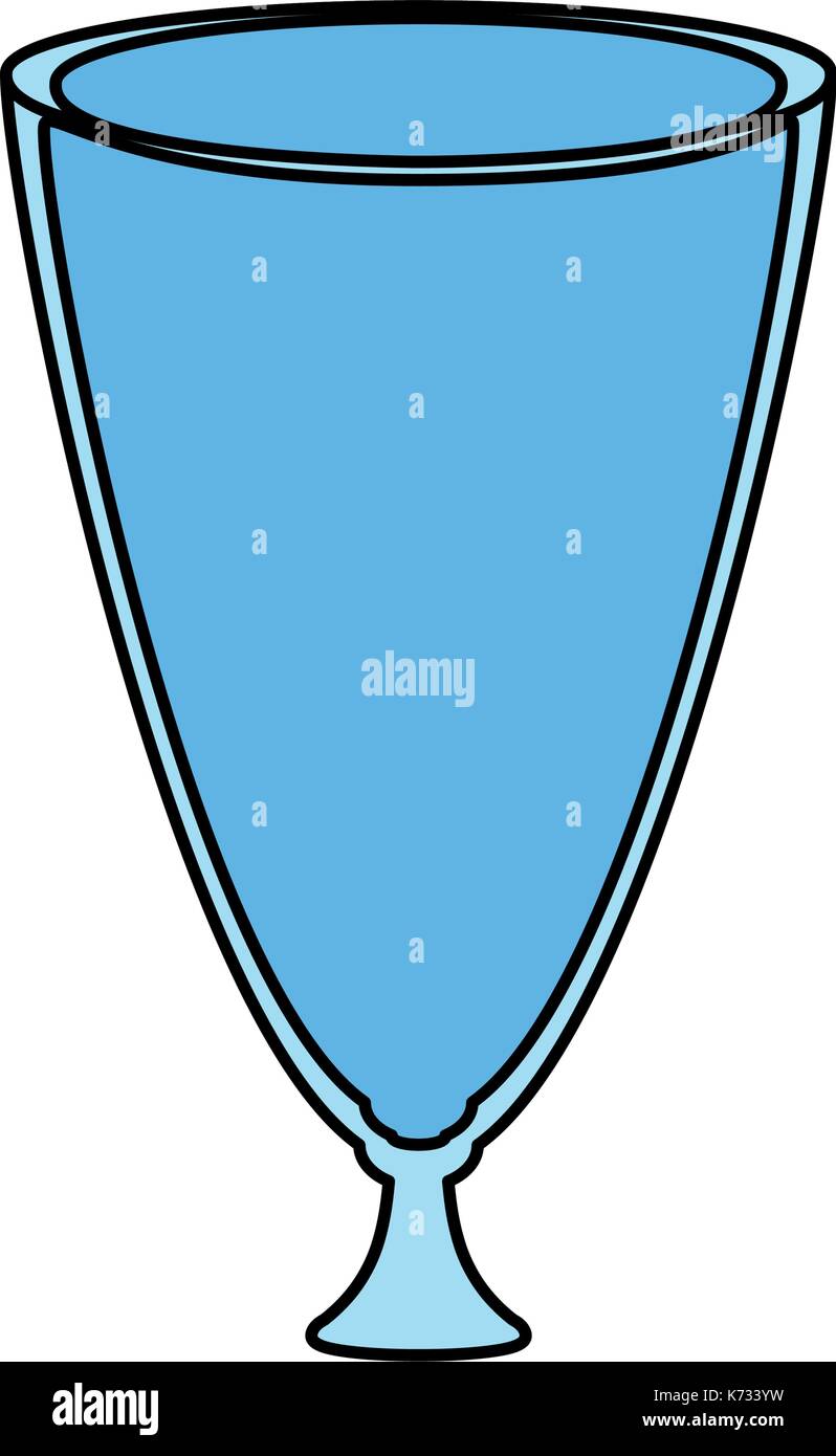 glass cup icon over white background vector illustration Stock Vector ...