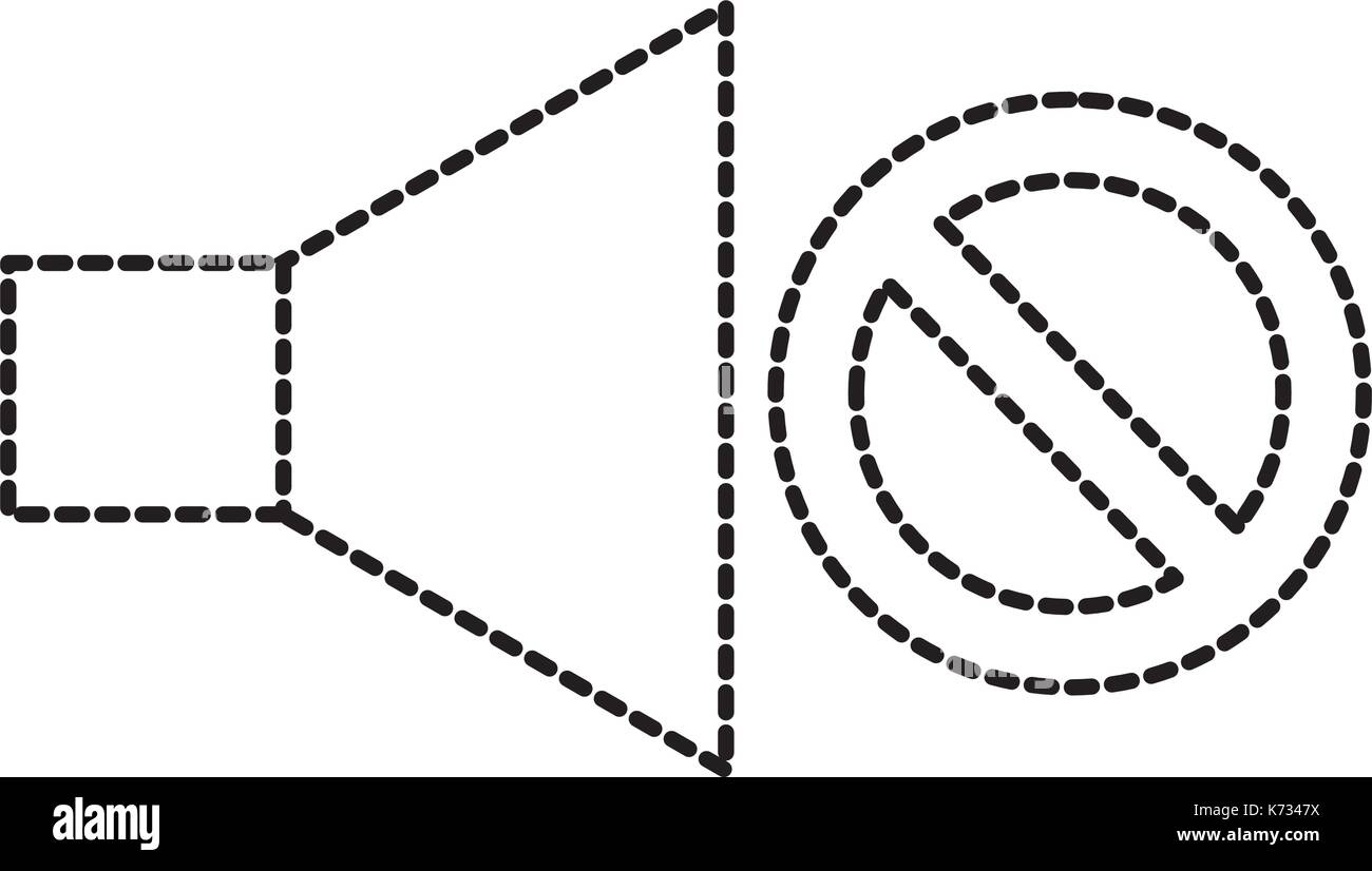 no volume sound speaker mute symbol Stock Vector Image & Art - Alamy