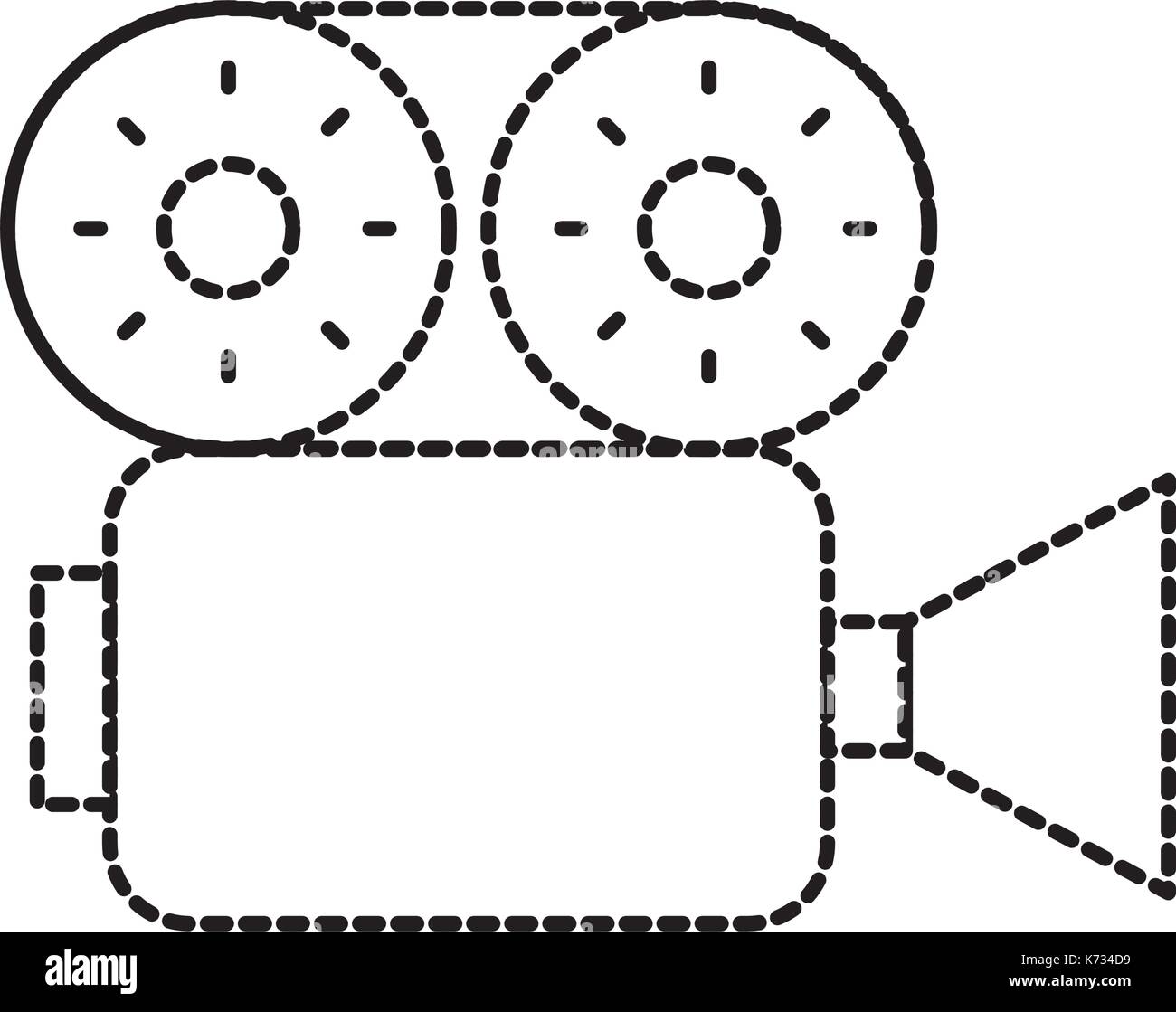 Digital tape format Stock Vector Images - Alamy